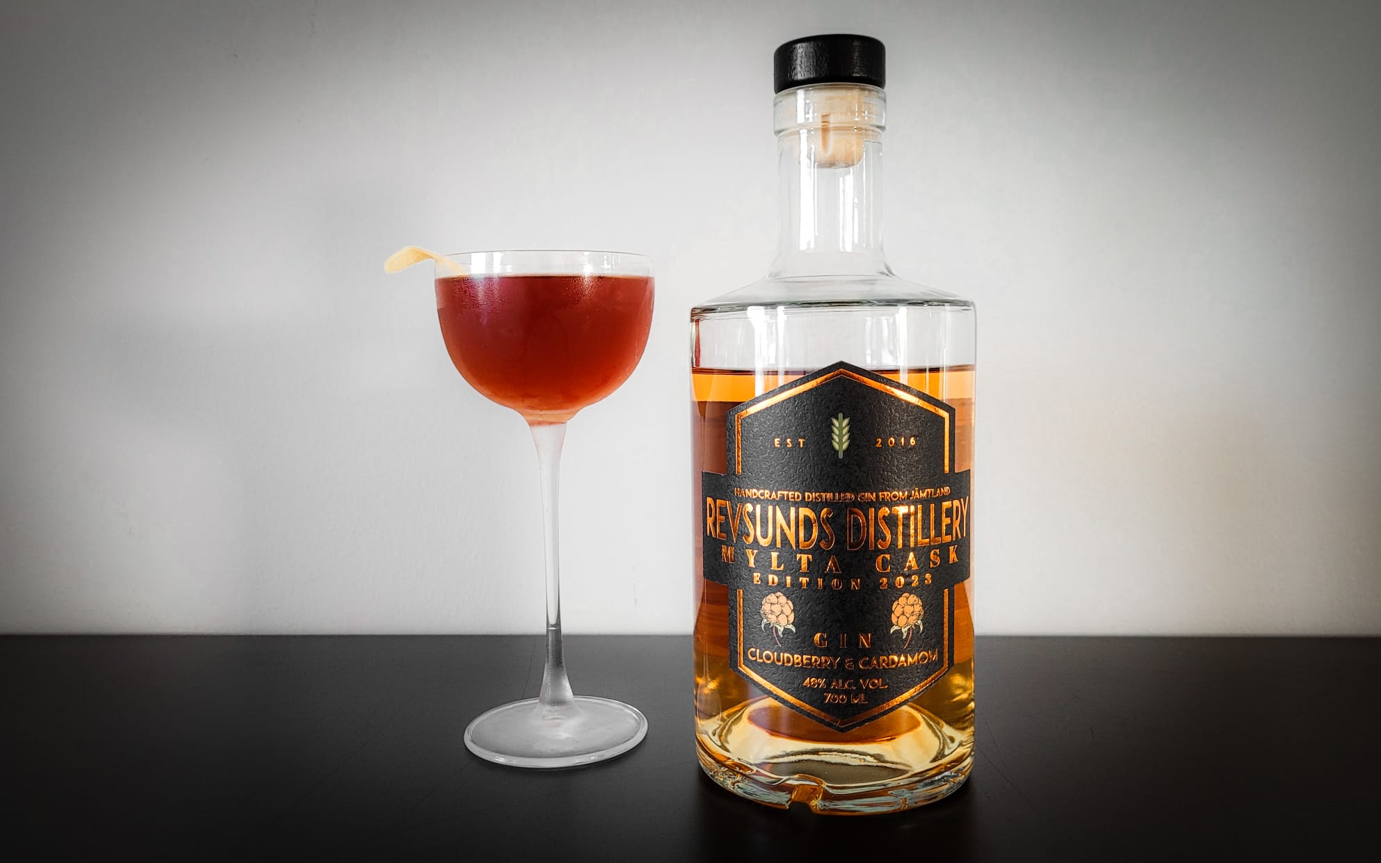 Recension Revsunds Distillery Mylta Gin Cask Edition 2023 | Gin Sweden